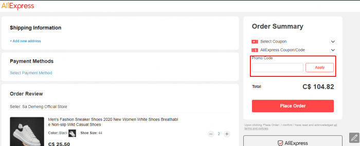 AliExpress Canada Coupon Code July 2023 | $100 OFF