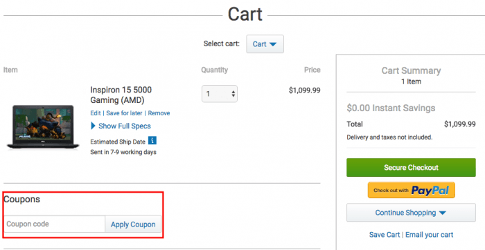 Dell Canada Coupon Code 2022 | Up to $100 OFF | FirstOrderCode